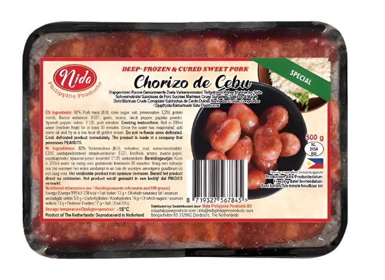 Chorizo de Cebu (Longganisa) 500g – Filipino Fiesta NL